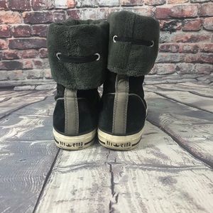 Converse | Shoes | Converse Andover Black Suede Plush Lining | Poshmark